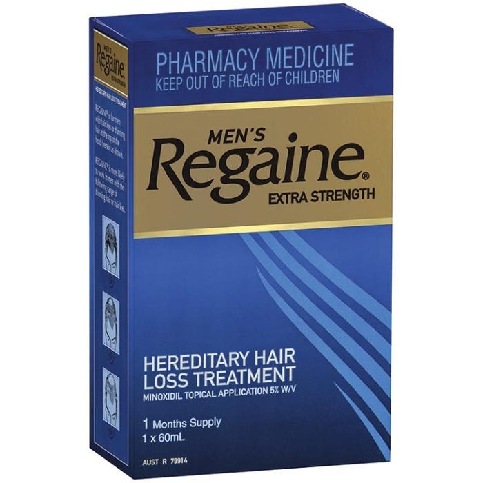 Regaine Men Extra Strength Solution 5 60ml 1 Month Supply Buy